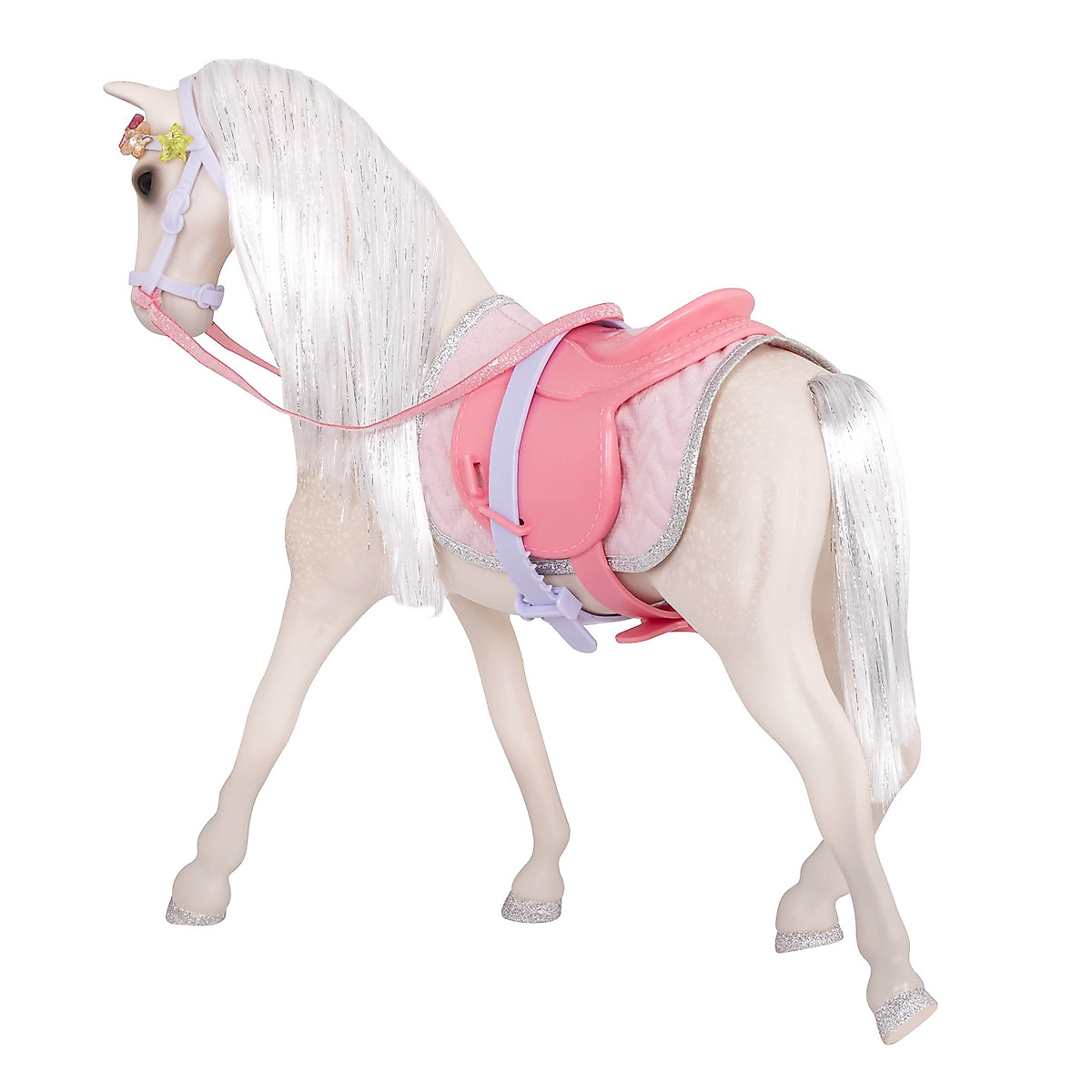 Glitter Girls by Battat - Starlight 14" Toy Horse - 14 inch Doll Accessories and Clothes for Girls Age 3 and Up – Children’s Toys , White