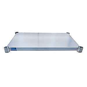 Additional Undershelf for AmGood Work Table | Adjustable Galvanized Steel Undershelf (24" x 48")