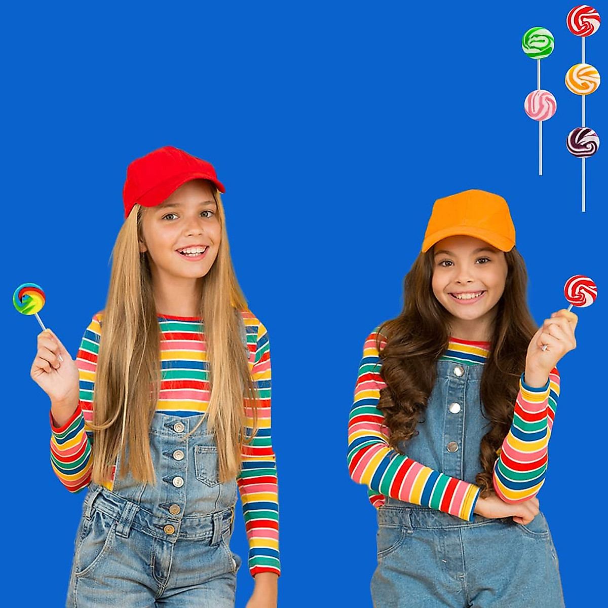 Fruidles Swirls Lollipop Candy, Mixed Fruit Flavor, Individually Wrapped (Assorted Variety Mix, 12-Pack)