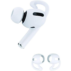 Single Replacement L Earbud for AirPods Pro 1st Generation with Detachable Ear Hooks Left Ear Side