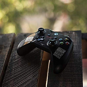 Skinit Decal Gaming Skin Compatible with Xbox One X Controller - Officially Licensed Warner Bros Elmer Fudd Thats All Folks Design