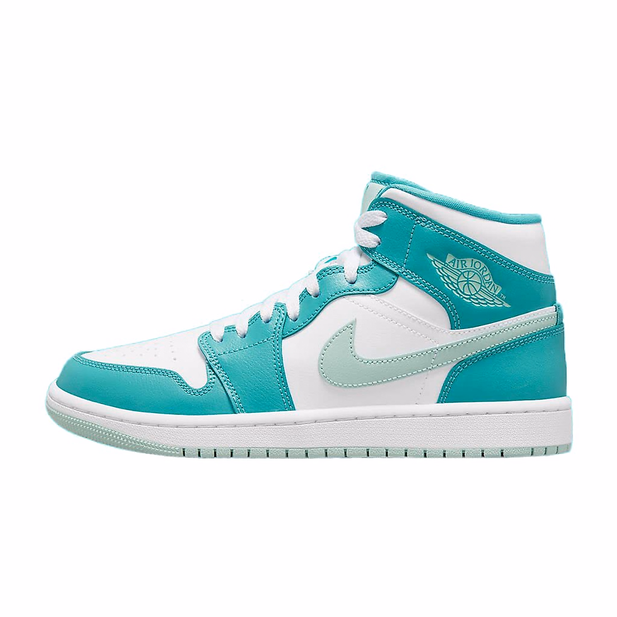 Jordan Womens WMNS Air Jordan 1 Mid DV2229 300 Washed Teal - Size 11W