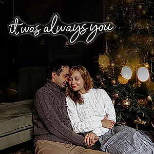 Custom Neon Signs, Remote Control Neon Lights Signs for Wall Decor Personalized Neon Light for Halloween, Merry Christmas, Thanksgiving Day, Happy New Year, Large Neon Sign for Birthday Party Bar Game Room Logo