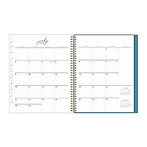 2023-2024 Blue Sky™ Life Note it® CYO Weekly/Monthly Academic Planning Calendar with Notes, 8-1/2" x 11", Bella, July 2023 to June 2024, 142181