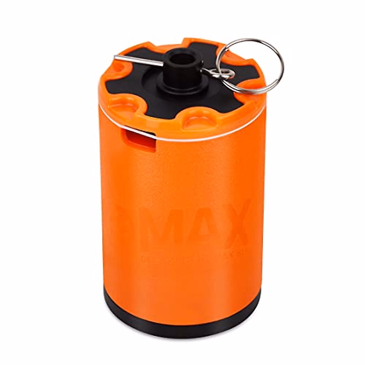 ARMARD Airsoft Grenade，Gel Blaster Grenade Launcher，Paintball Grenade，Metal Pull Ring, 6mm BBS Tactical Whirligig Impact Grenade, 7mm Gel Shower for Strike Game