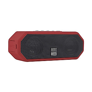 Altec Lansing LifeJacket H2O 4 - Waterproof Bluetooth Speaker, Durable & Portable Speaker with Voice Assistant, 10 Hour Battery Life & 100 Foot Range, True Red