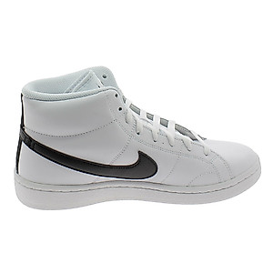 NIKE Men's Court Royale 2 MID Running Shoe, White Black White Onyx, 12.5 Narrow