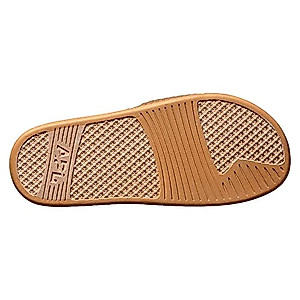 Athletic Propulsion Labs Women's Techloom ZigZag Slide, Tan, 7