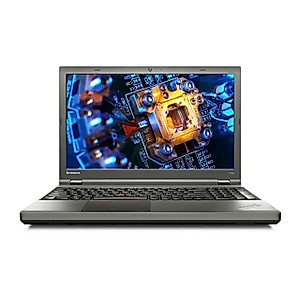 Lenovo ThinkPad T540P Laptop 15.6-inch Notebook, Core i5-4300M - HD Graphics 4600, Up to 3.1 GHz, 16GB RAM, 500GB SSD, Camera, Bluetooth, WiFi, Mini DP, VGA Windows 10 Pro(Renewed)