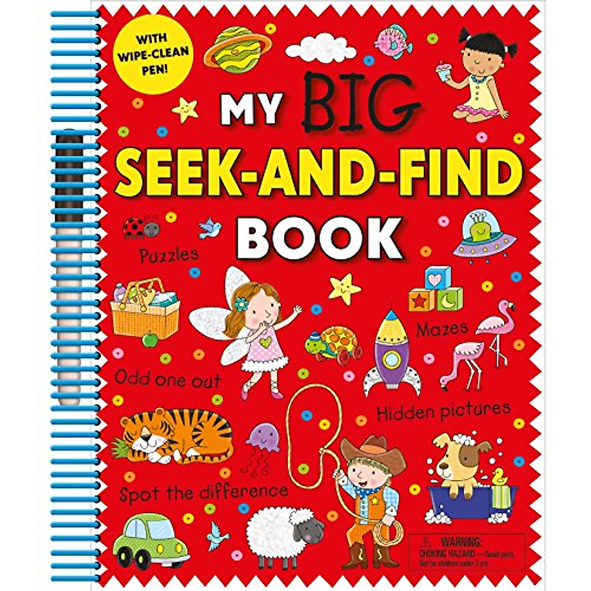 My Big Seek-and-Find Book: with wipe-clean pen!