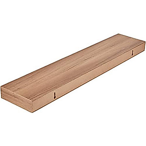 Kiera Grace kieragrace KG Maine Floating Shelves-Golden Oak, 12", 16", 24", Set of 3 Wall Organization