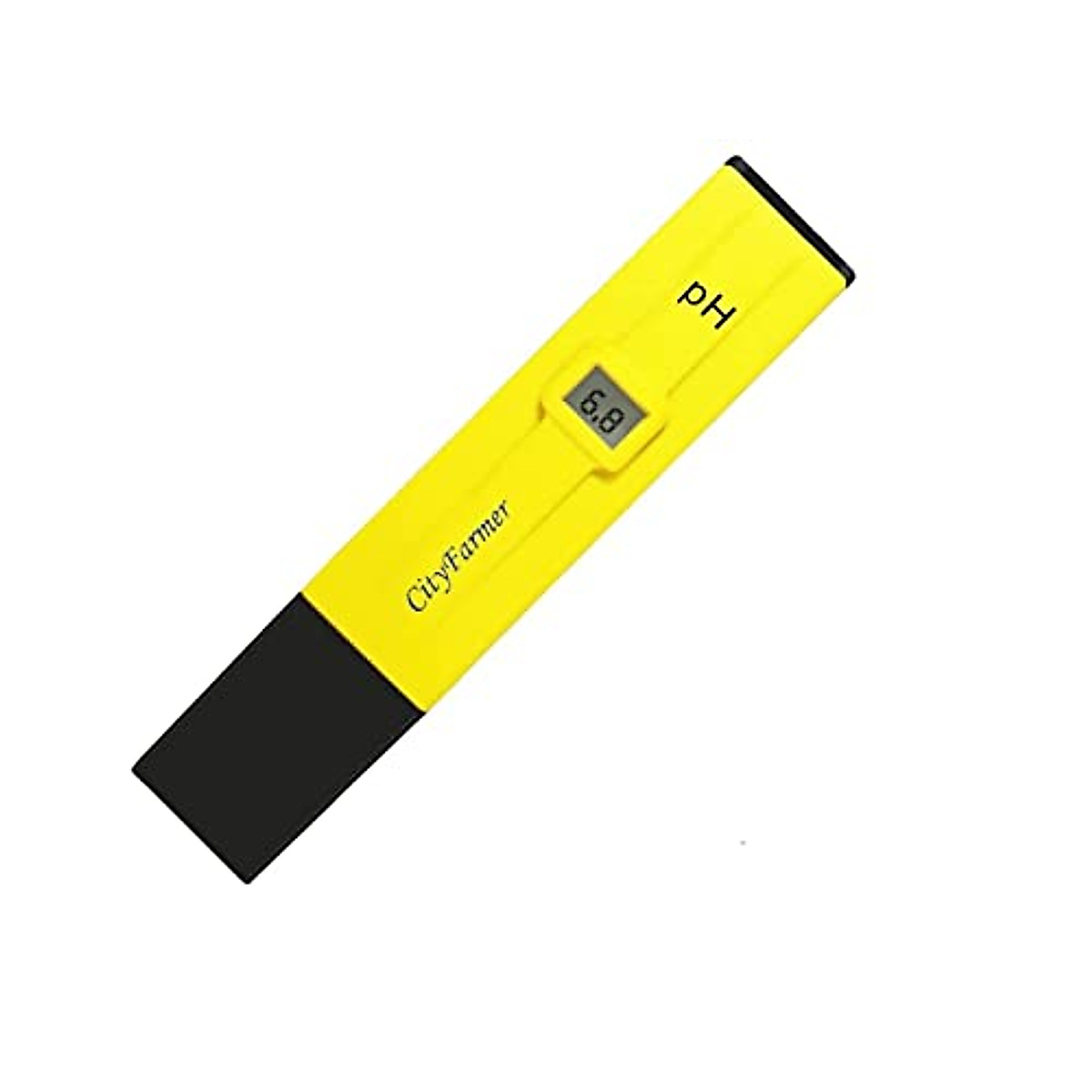 CityFarmer PH Pen, Digital pH Meter, PH Meter for Water Hydroponics, with 2 Pack of Calibration Solution Mixture Included
