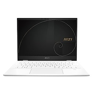 MSI Summit E13 Flip EVO Professional Laptop: 13" IPS-Level Touch Screen, Intel core i5-1135G7, Iris Xe, 16GB RAM, 512GB NVMe SSD, Win10 PRO, Pure White (A11MT-096)