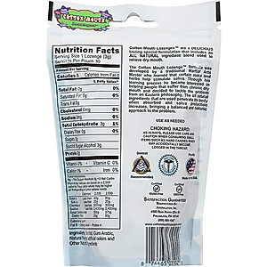Cotton Mouth Lozenges Dry Mouth Relief Fruit Mix 3.3oz Bag (2 Bags) | Relieves Dry Mouth & Increases Saliva Production, Sugar Free, Gluten Free, Delicious Fruit Flavor, Individually Wrapped, 30 Ct