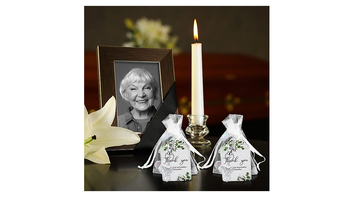 Hicarer 60 Set Funeral Favors for Memorial Services