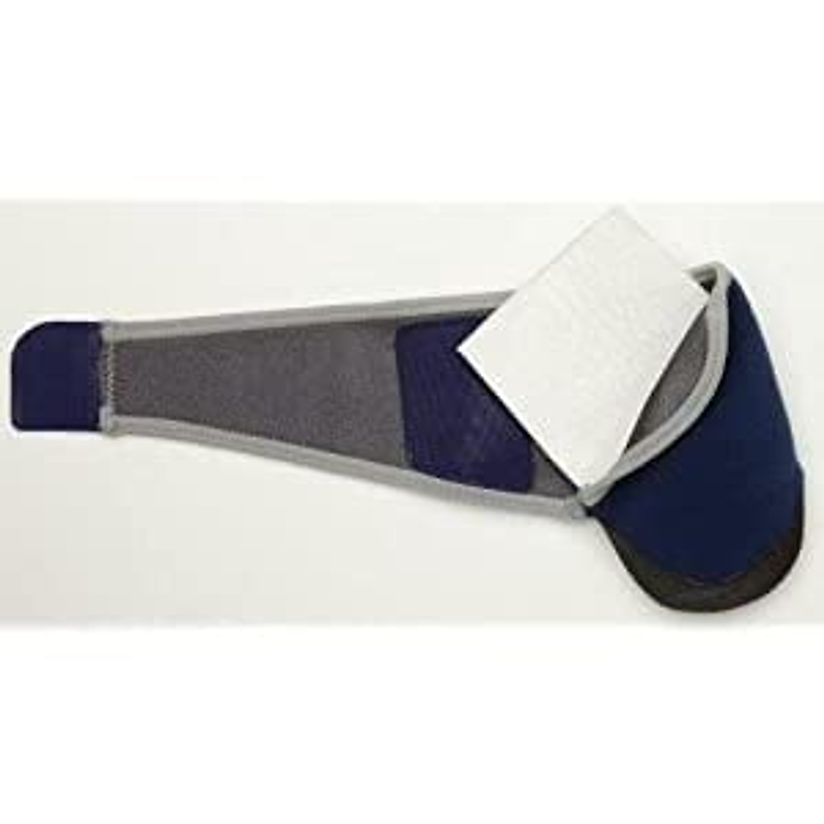 Healers Nonslip Paw Protection Dog Booties for Medium Size Dogs - Soft Comfortable Dog Boots With Best Paw Traction - Gauze Included (Blue)