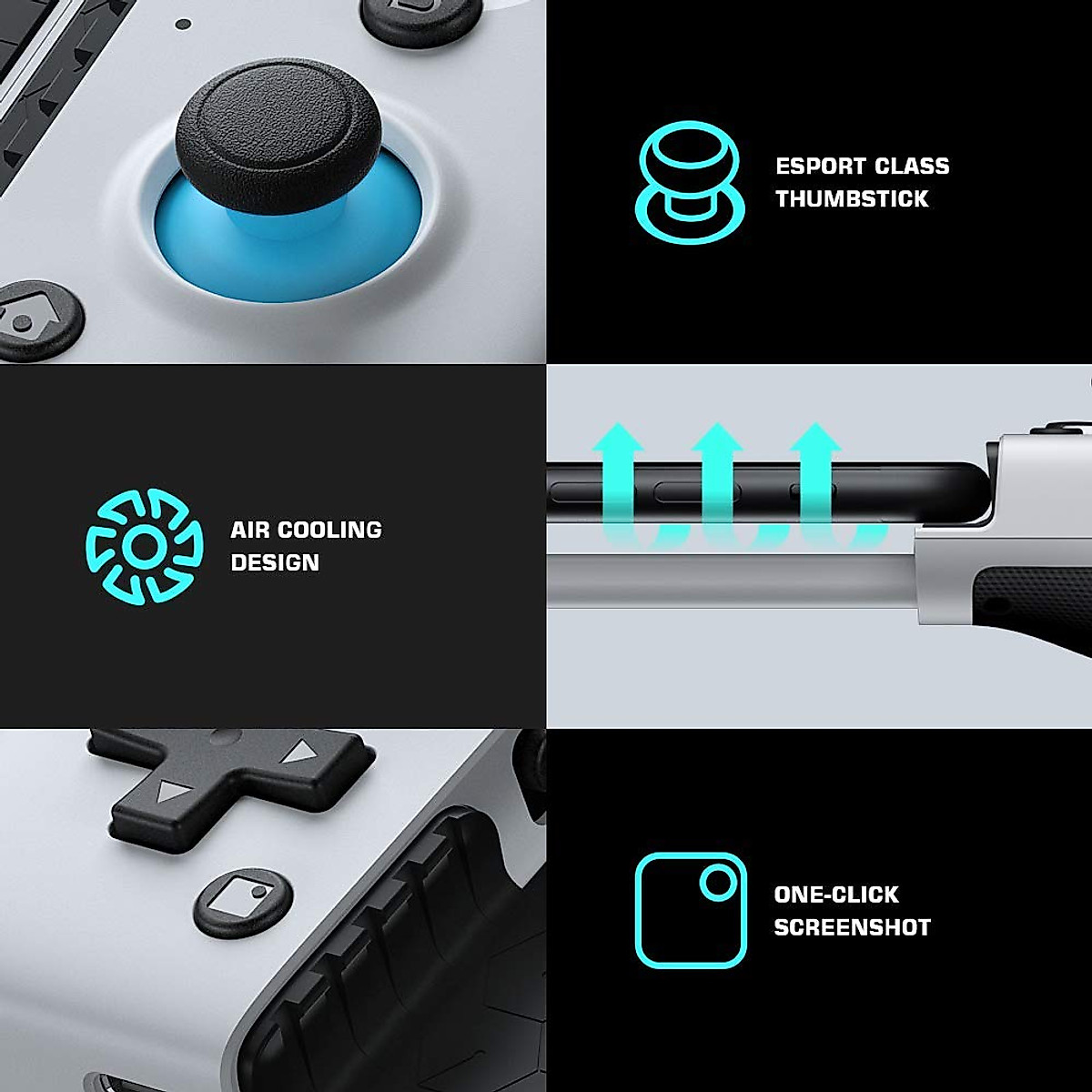 GameSir 2021 Version X2 Type-C Mobile Game Controller for Android Phone (Max 173mm) Xbox Cloud Gaming Google Stadia, 51° Movable Type-C Plug and Play E-Sports Gamepad, with Controller Bag