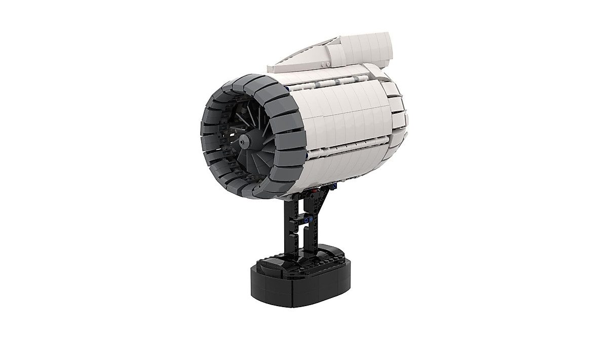 FILONA CFM LEAP Engine Building Kit | Realistic Turbofan Engine Model