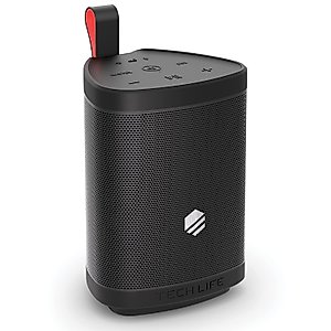 Tech-Life Boss- Premium Portable Bluetooth Speaker - Waterproof Outdoor Party Speaker w/Amazing Sound, Heavy Bass, No Distortion, 12hr Batt- Pair 100 Together for The Ultimate Portable Speaker System