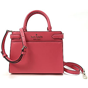 Kate Spade New York Staci Small Saffiano Leather Satchel Bag (Watermelon)