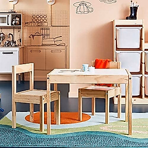 IKEA KidTable, Table and 2 Chairs, White