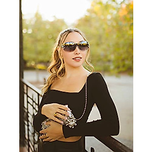 VANLINKER Wrap Around Y2K Sunglasses for Women Men Trendy Oversized Sun Glasses Fashion Shield Frameless Shades Gradient Grey VL9704