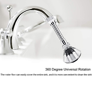 Kitchen Faucet Sprayer Attachment, 2Pcs Rotatable Faucet Sprayer Head 360 Degree Rotatable Sink Water Saving