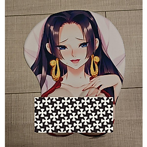 Boa Hancock 3D Anime Mouse Pads Ergonomic Mouse Mats Game/Home Dual-use Desk Writing Board 2Way Skin