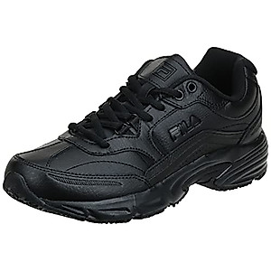 Fila Men's Memory Workshift -m Shoes,Black/Black/Black,15 4E US