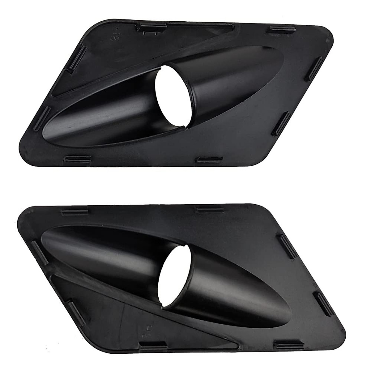 Black Body Plastic Front Side Fender Vent For Taotao Hawk Boulder Vitacci IceBear RPS TrailMaster 110B 50cc 70cc 90cc 110cc Quad ATV (Version 2)
