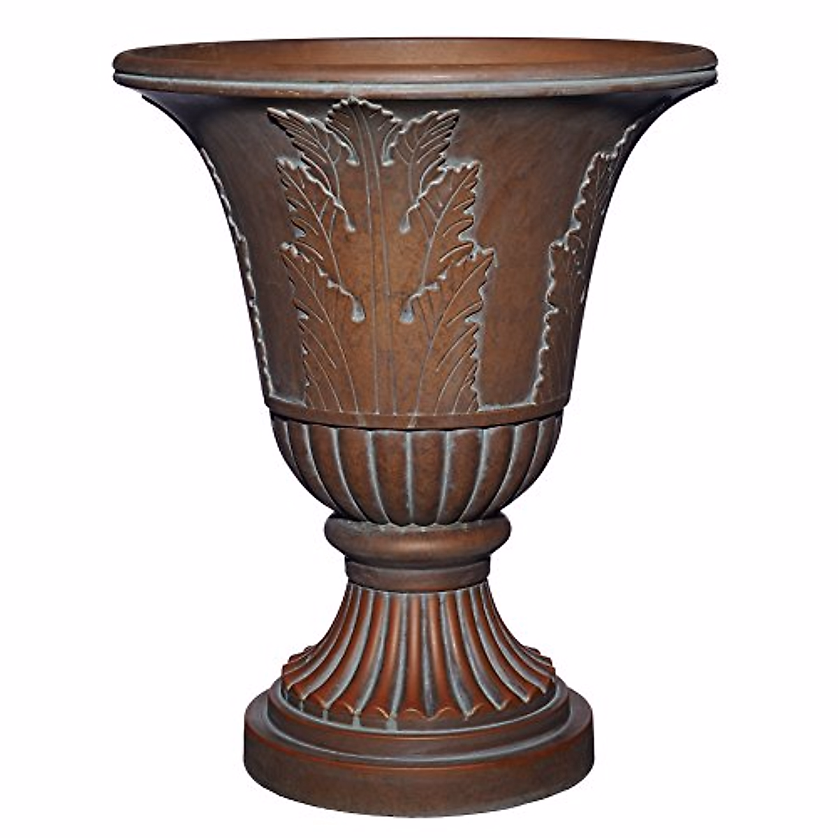 Classic Home & Garden 3/805AB/1 Exquisite Oakmont Planter, 21" Aged Bronze
