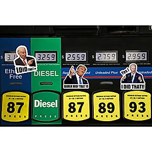 200 Pcs I Did That Biden Stickers - Joe Biden Funny Sticker for Car Motorcycle Helmet Window Laptop