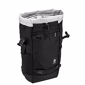 NIXON Landlock Backpack IV - 25L Capacity Top Load Pack - Black
