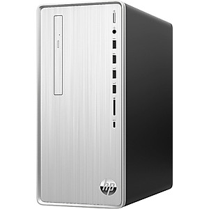 HP - Pavilion Desktop - TP01-0014 - Intel Core i3-8GB Memory - 256GB Solid State Drive - Natural Silver
