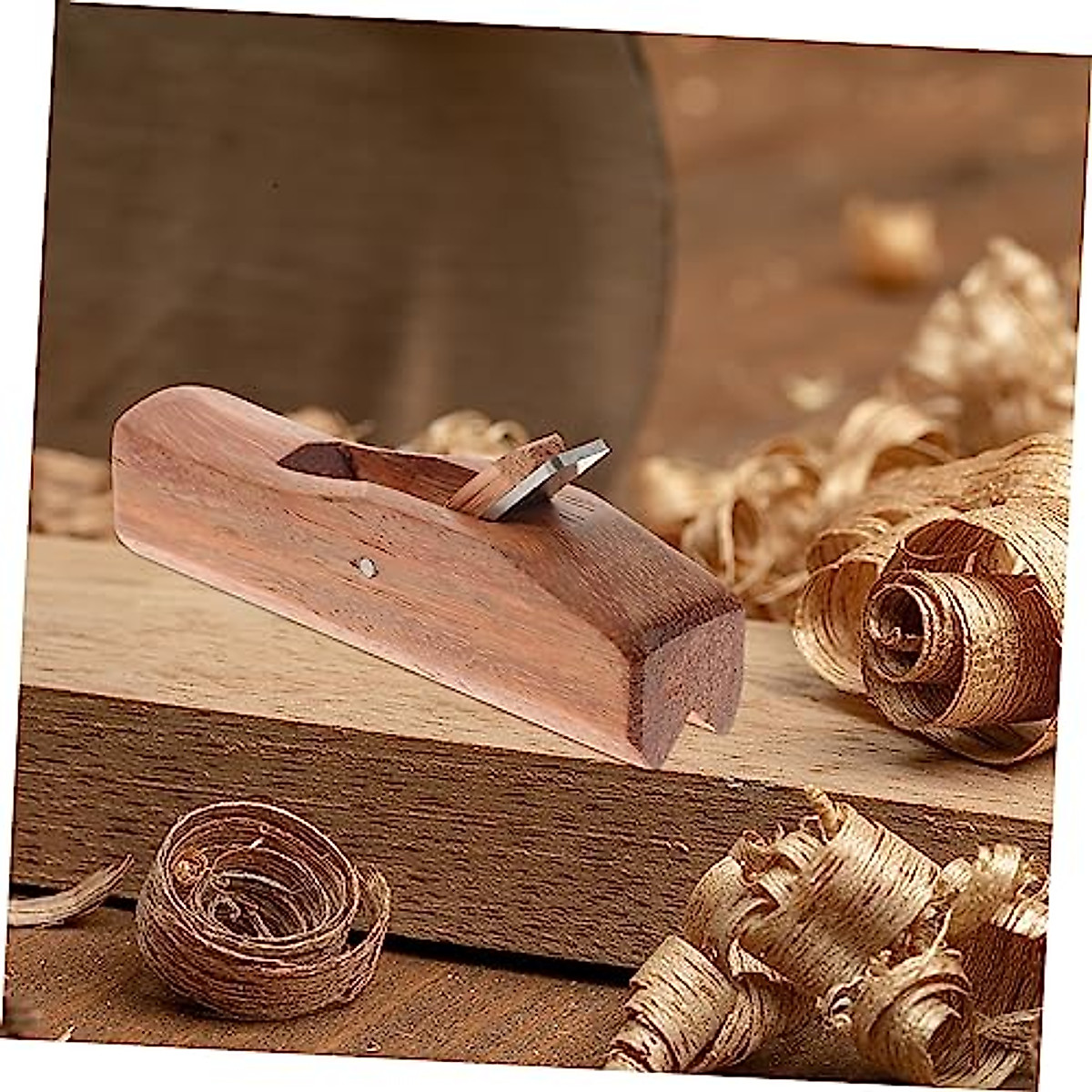 OSALADI Mini Mahogany Angle Planer Japanese Tools Portable Shaver Mini Portable Shaver Cordless Planer Small Hand Planer Bench Hand Plane Wood Planer Block Plane Mini Wood Planer Mahogany