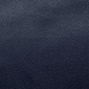 Sun Zero Easton Energy Saving Blackout Grommet Curtain Panel, 40" x 95", Navy Blue