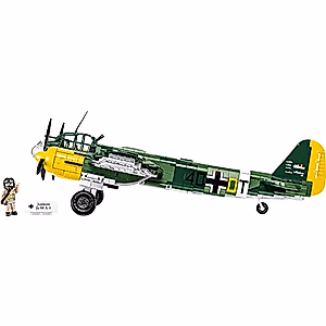 COBI Historical Collection World War II Junkers JU-88 Plane, 1180 pcs