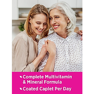 Multivitamin For Women | 100 Caplets | Non-GMO & Gluten Free | Adult ABC Complete Multivitamin | By Nature's Truth