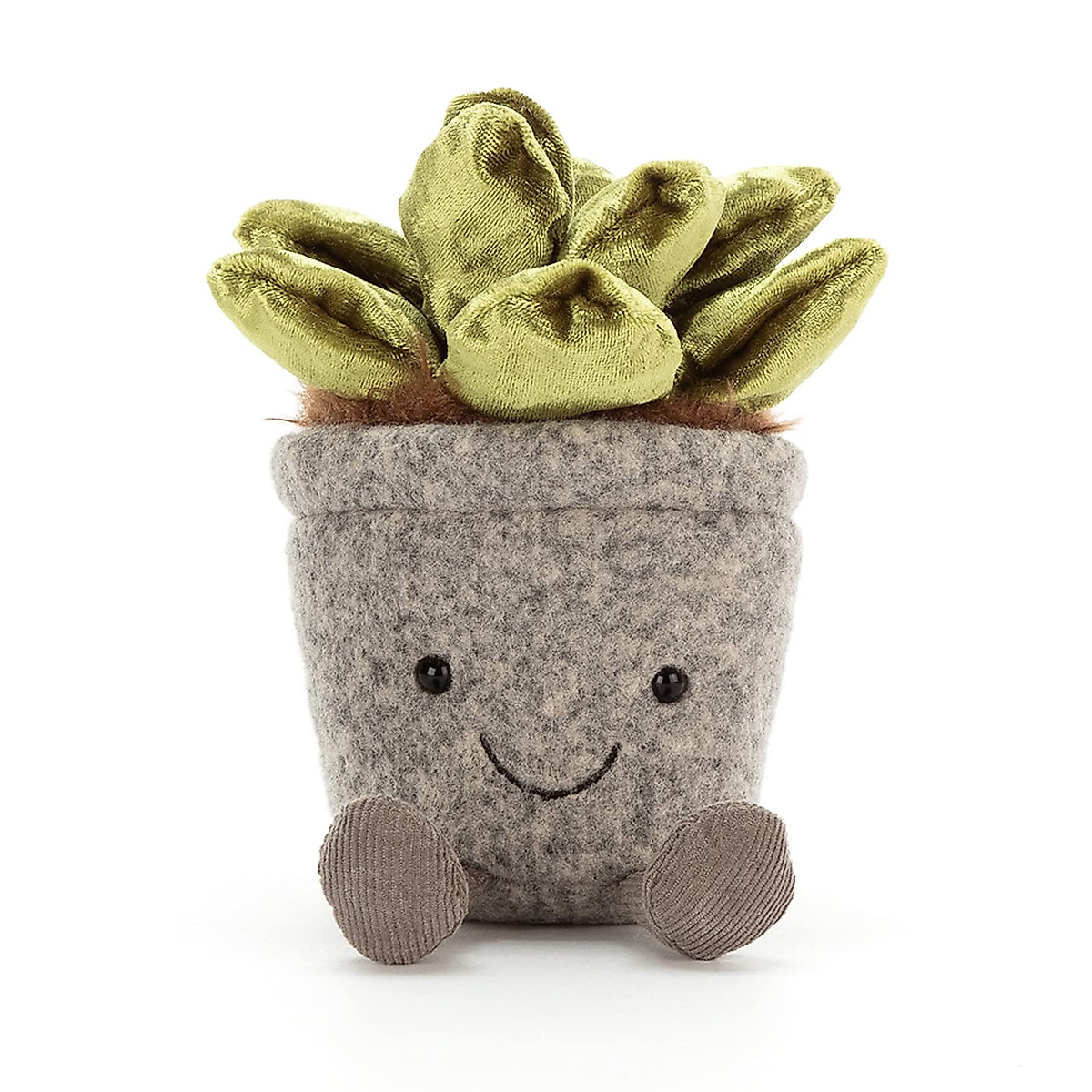 Jellycat Silly Succulent Jade Plant Plush, 7 inches