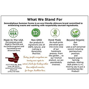 Serendipitous Summer Farms Happy Hens- All Purpose First Aid Poultry Balm. 100% Natural and Organic Comfrey Salve. for Pecking Wounds/Sores