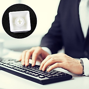 Sumind 200 Pieces O Ring Keyboard Clear Rubber O Rings Keyboard Dampeners with Plastic Storage Box for MX Switch and Mechanical Keys