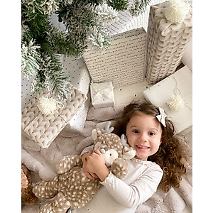 MON AMI Fiona The Fawn Stuffed Animal – 15”, Soft & Cuddly Stuffed Toy Animal for Little Girls/Boys, Great Gift for Kids of All Ages