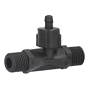 Venturi Tube,Venturi Tube PVDF Gas Liquid Mixing Injector for Ozone Generator Agriculture Irrigation 1/4in