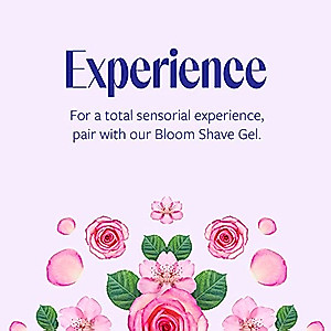 Skintimate Bloom Razor for Women, 4 Ultra-Thin Blades, Includes 1 Handle and 8 Refills Pink