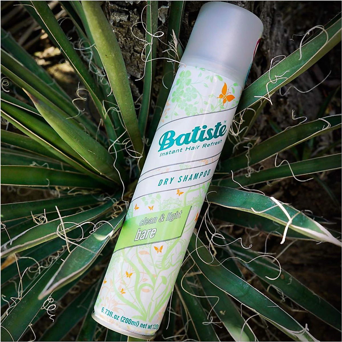 Batiste Dry Shampoo, Bare Fragrance, 200ml 120g (Pack of 3)