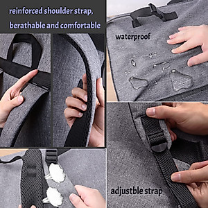 Ibluelover 4K Art Portfolio Carry Case Bag Drawboard Storage Tote Portable Handheld Shoulder Box Artist Drawing Board Sketch Easel Art