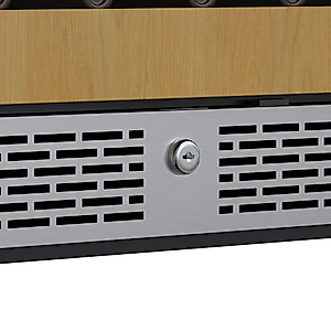 Avallon AWC242SZRH 24 Inch Wide 53 Bottle Capacity Single Zone Wine Cooler with Right Swing Door