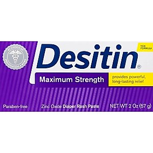 Desitin Diaper Rash Original Ointment 2 oz (5 Pack)