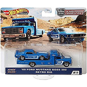 Hot Wheels Team Transport Models and Component Car