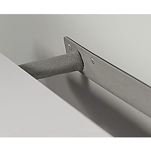 LTL Home Products WSAVLN1024WH Avalon Floating Wall Shelf Kit, 10" x 24" x 1.5", White